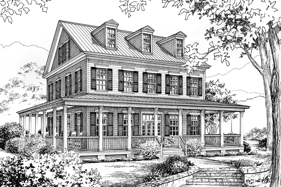 Moss Bluff House Plan | Southern Living House Plans